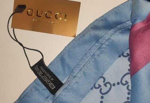 Шелковый платок Gucci оригинал