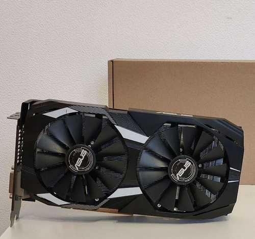 AMD Radeon RX 580 8GB 2304sp Asus Dual Видеокарта