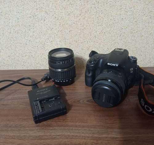 Зеркальный фотоаппарат Sony a58 + объектив Tamron