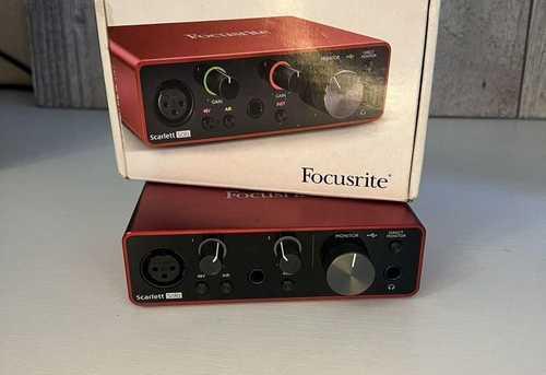 Focusrite solo соло 3 ген