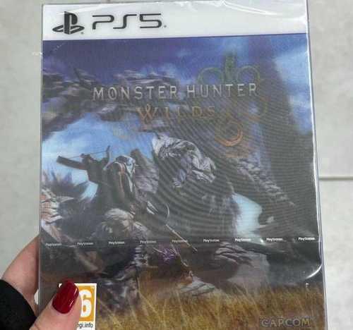 Monster hunter wilds ps5 диск новый