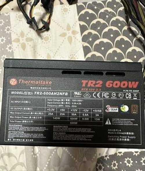 Блок питания для пк Thermaltake TR2 600W