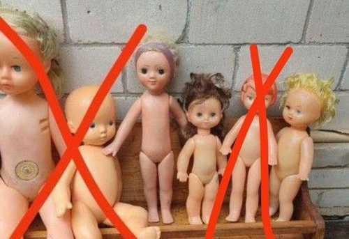 Куколки куклы разные СССР винтаж