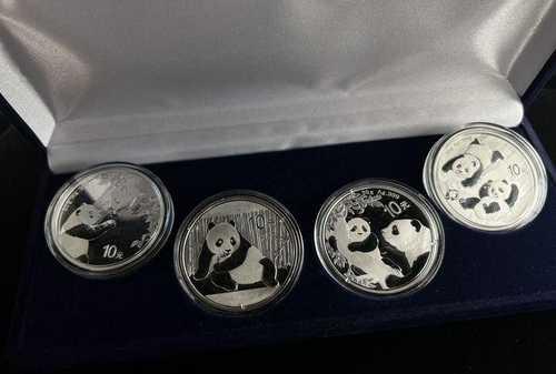 Серебряные монеты Панда (30 гр)