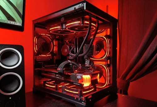 Игровой кастом пк Ryzen 7 5800X 16Gb DDR4 RX6700XT