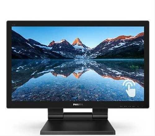 Новый LCD philips 21.5" 222B9T touch черный TN LE