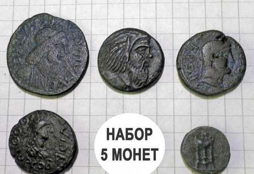 Пантикапей (Боспорское царство), набор из 5 монет