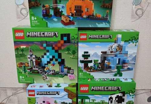 Lego Minecraft 21243, 21244, 21245, 21248, 21170