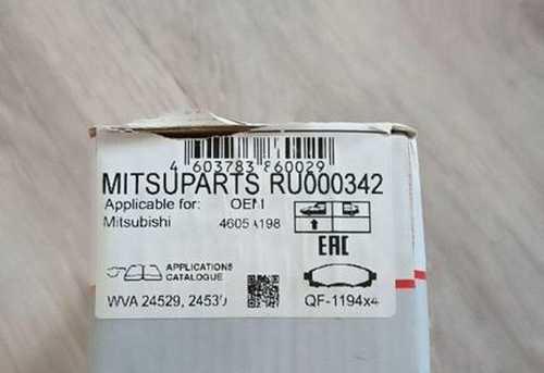 Тормозные колодки передние RU000342 Mitsuparts
