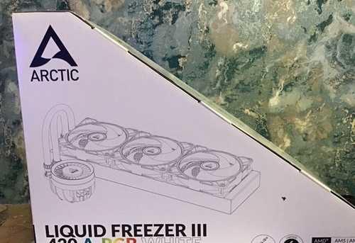 Arctic liquid Freezer III 420 белая argb 3 версия