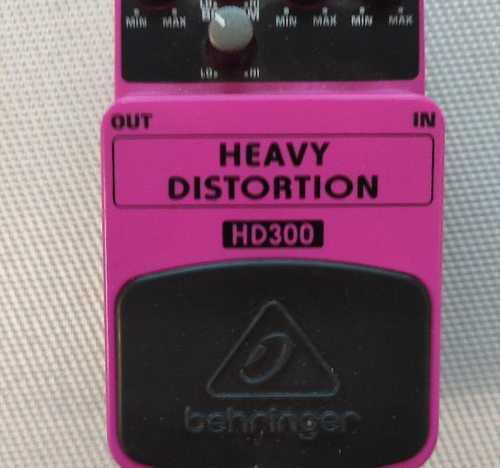 Педаль Behringer Hd300 Heavy Distortion