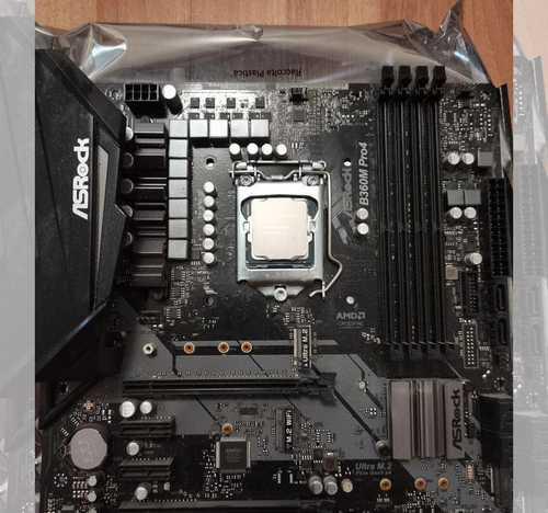 Asrock B360M pro 4 (LGA 1151v2)   i5 9500f