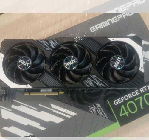 Видеокарта rtx 4070ti palit