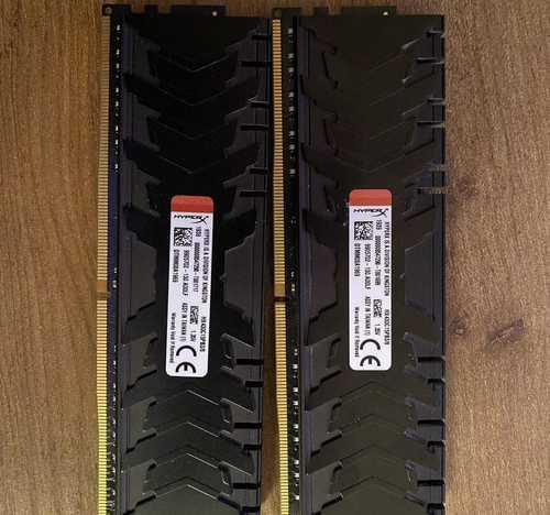 Оперативная память ddr4 16gb 3000 Hyperx