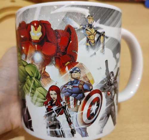 Кружка marvel, кофейная