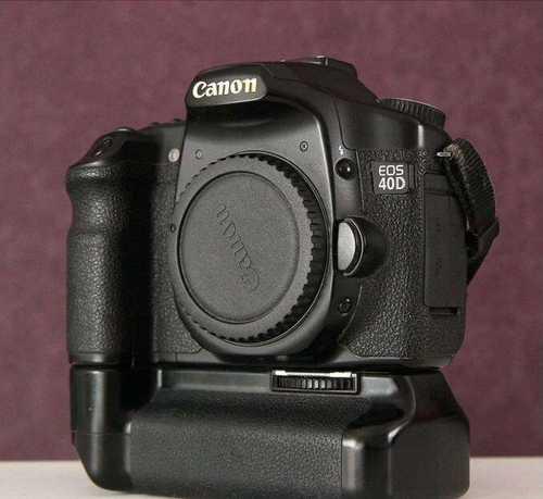Зеркальный фотоаппарат Canon 40D
