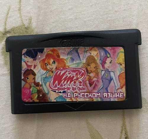 Gameboy advance sp картридж Winx