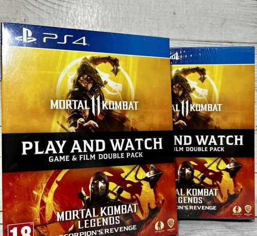 Mortal Kombat 11 ps4 + фильм MK Legends Scorpions