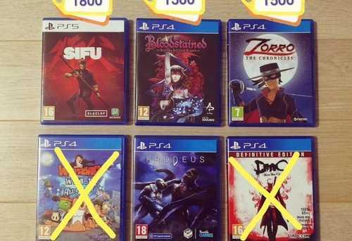 Игра PS4 Bloodstained, Prodeus, Zorro