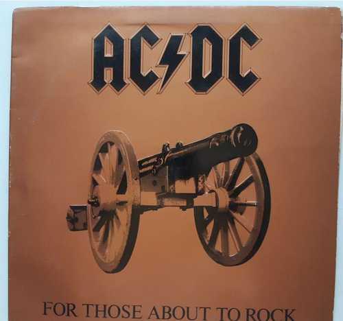 LP (винил) AC/DC"For Those About to Rock"