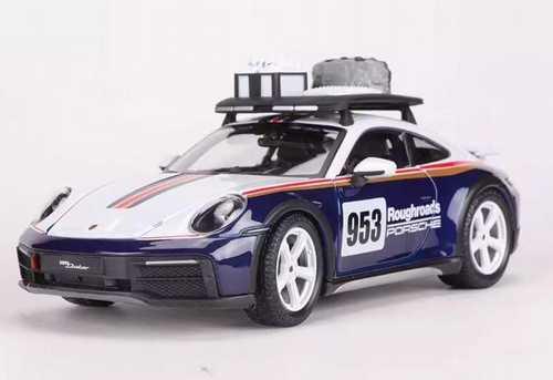 Модель Porsche 911 Dakar bburago 1/24