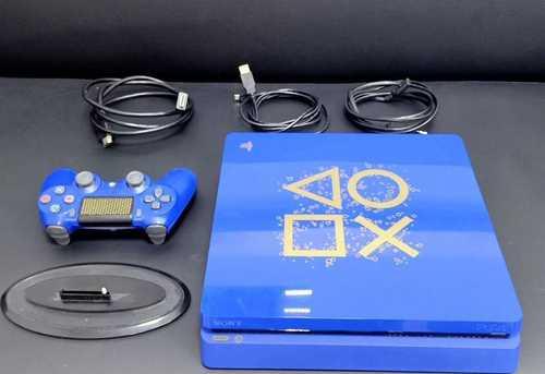 Ps4 slim limited edition+игры