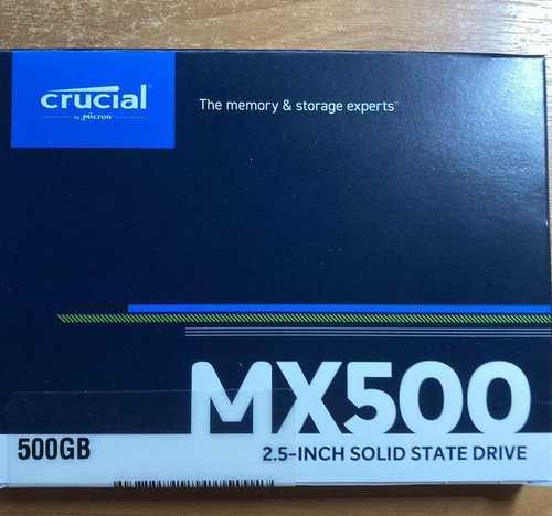 SSD диск Crucial MX500 500GB