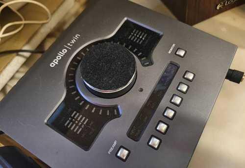 Apollo Twin mkII quad + плагины Universal Audio