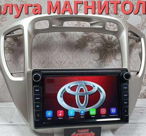 Магнитола Toyota Highlander android крутилки