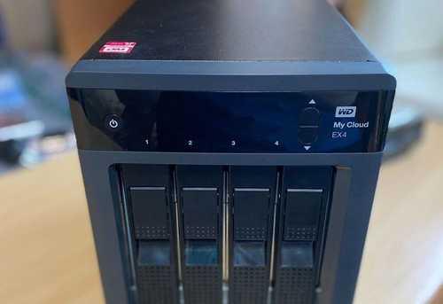 Cетевое хранилище WD My Cloud EX4 10TB (NAS)