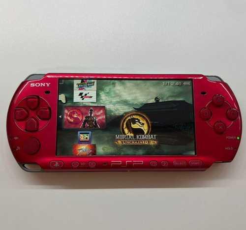 Sony psp 3008 прошитая 140игр