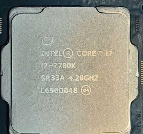 Процессор intel core i7 7700k lga1151