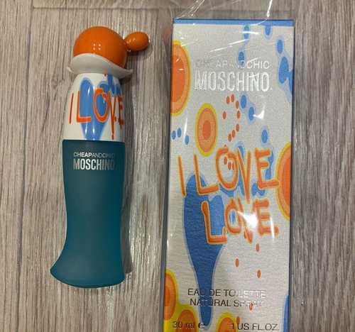 Туалетная вода Moschino " i love love"