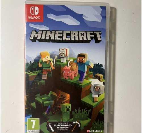 Игра для nintendo switch Minecraft картридж