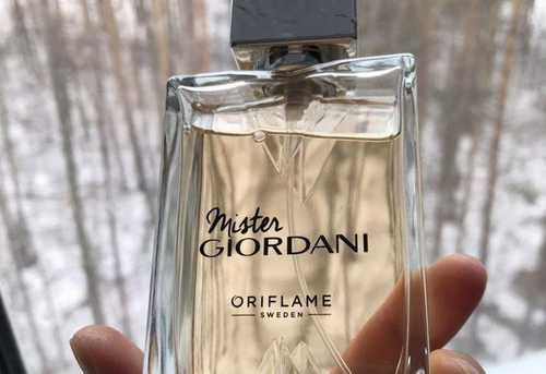 Парфюм mister giordani oriflame мужской