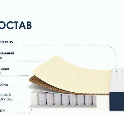Матрас Мягкий 60х190 см