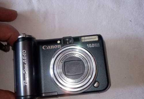 Фотоаппарат Canon powershot A640