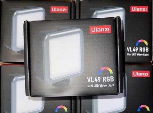 Ulanzi vl49 RGB видеосвет новый