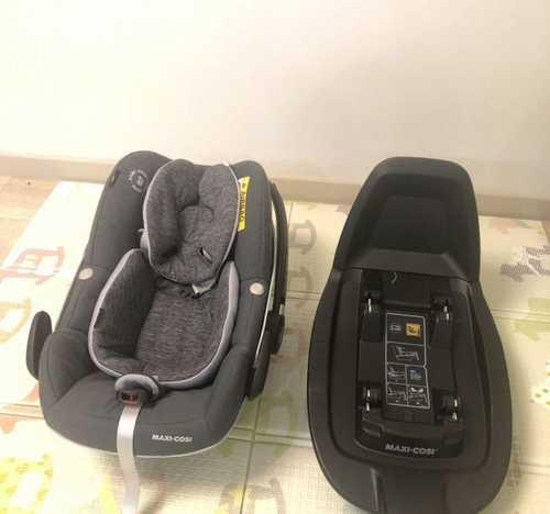 Автолюлька maxi cosi pebble pro,i-size  база