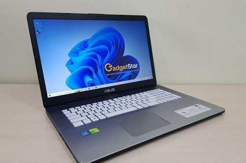 Современный Ноутбук 17.3", DDR4, MX110 2Gb