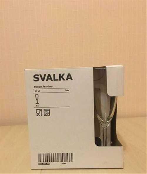 Новые Бокалы для шампанского IKEA svalka