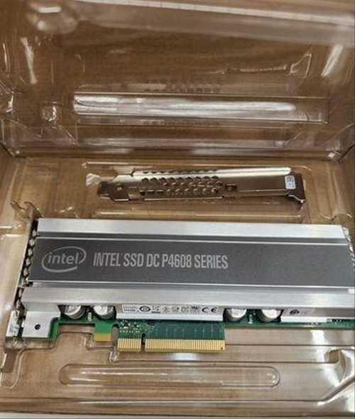 Серверные SSD Intel P4608 6.4 Gen3 x8