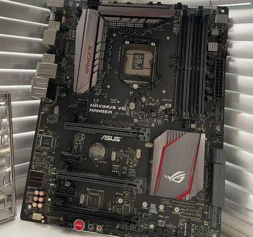 Материнская плата asus maximus viii ranger