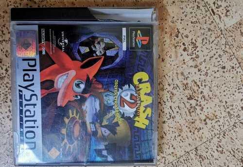 Crash bandicoot 2 PAL ps1 лицензия