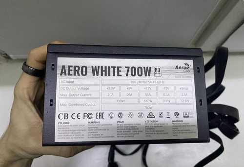 Блок питания aerocool aero white, 700Вт