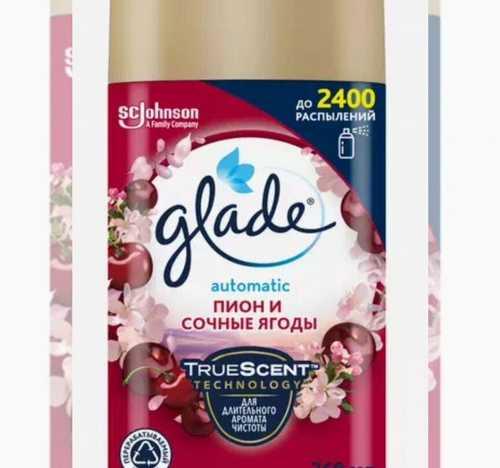 Освежитель воздуха Glade Пион и Сочные Ягоды