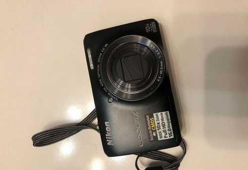 Компактный фотоаппарат nikon coolpix s6300
