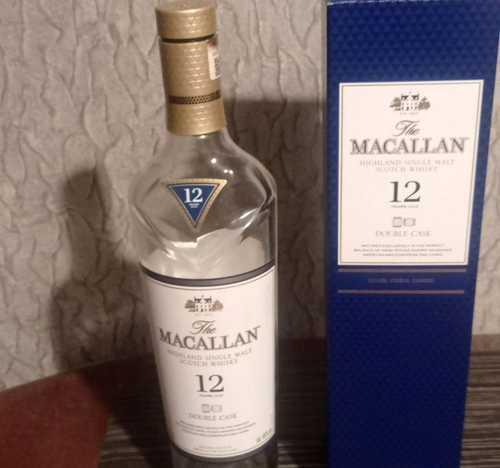 Бутылка из под виски macallan