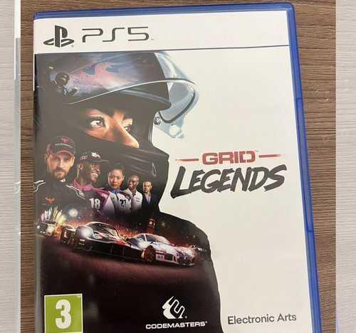 Grid legends PS5, диск, русские субтитры