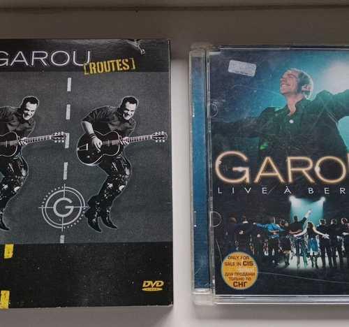 Garou dvd диски с клипами